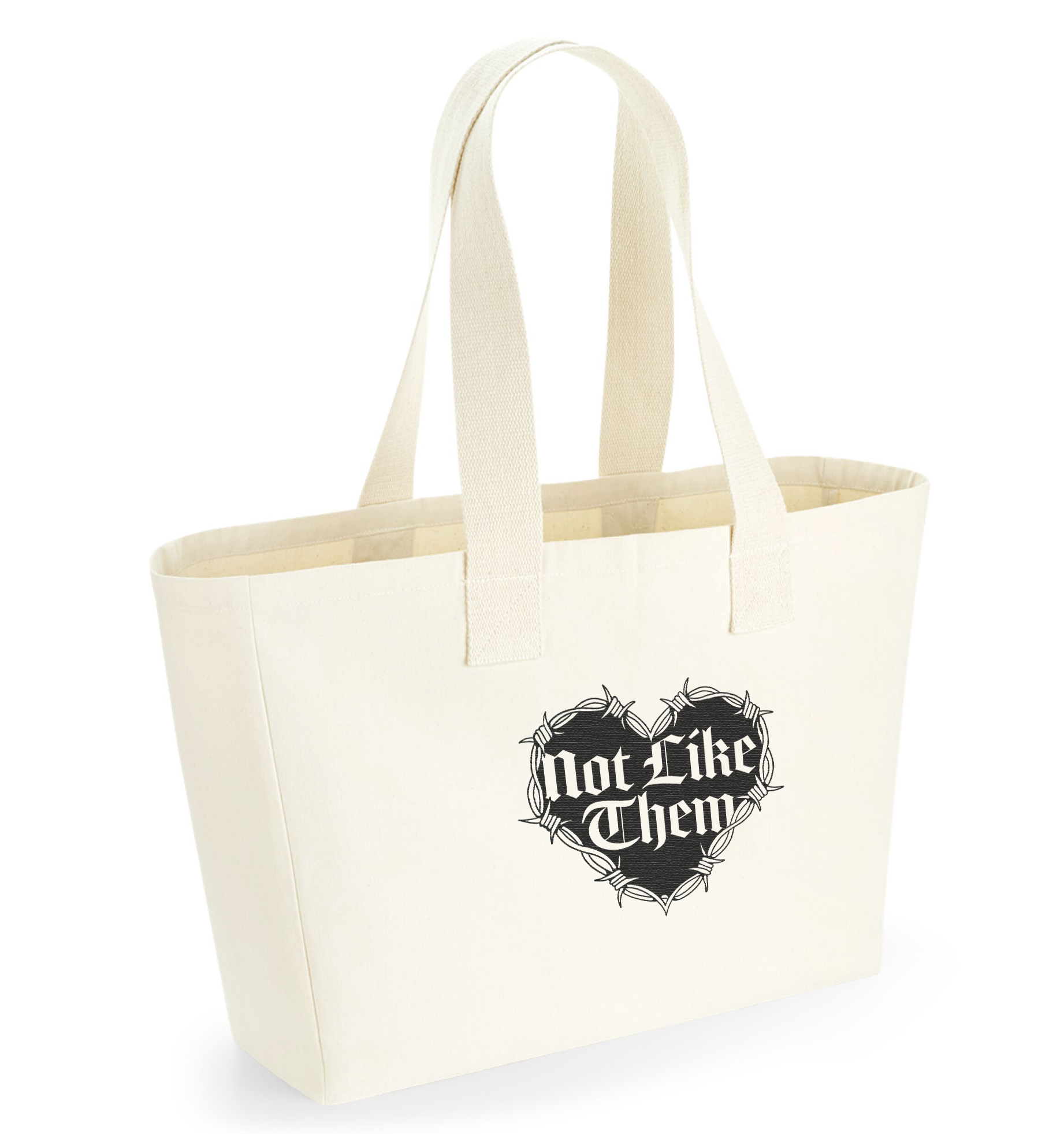 Molly Hull Not Like Them Canvas Bag – Social Merch